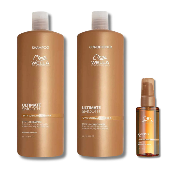 Wella Professionals Ultimate Smooth Trio Bundle – Salon Shelf