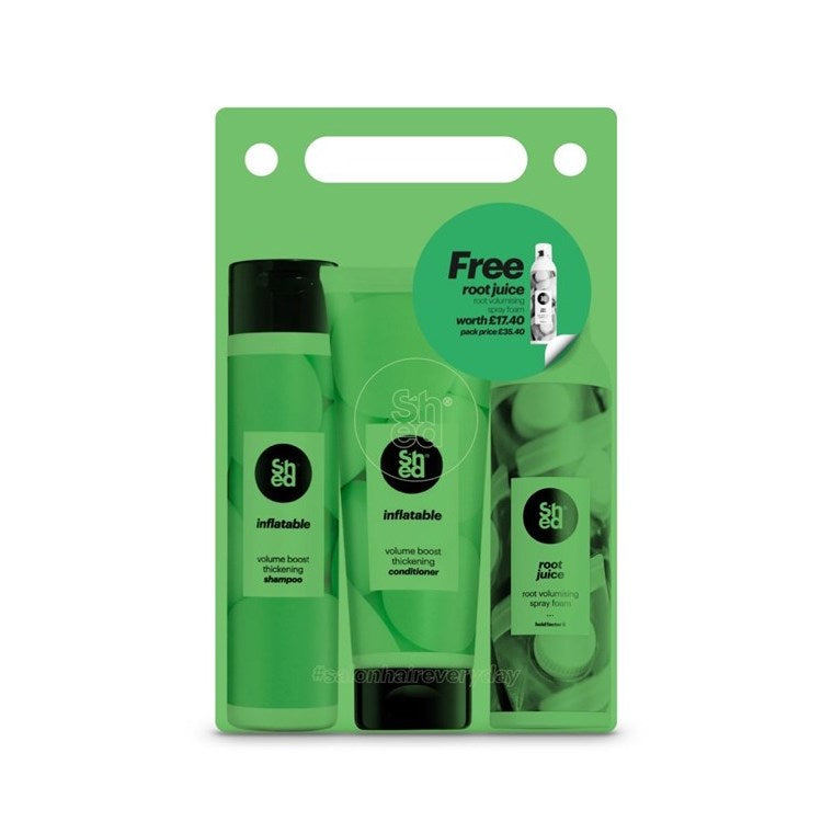 Shed Inflatable Haircare Gift Set – Salon Shelf